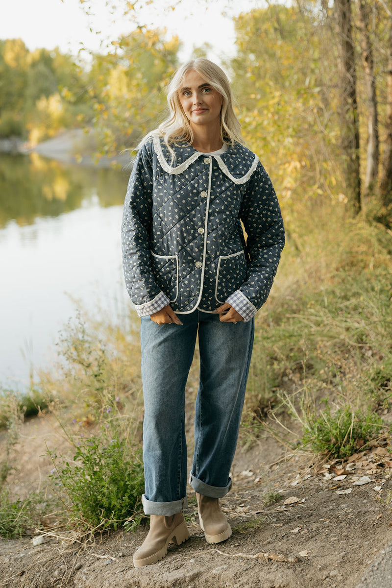 Blaine Jacket-Indigo – Love Olive Co