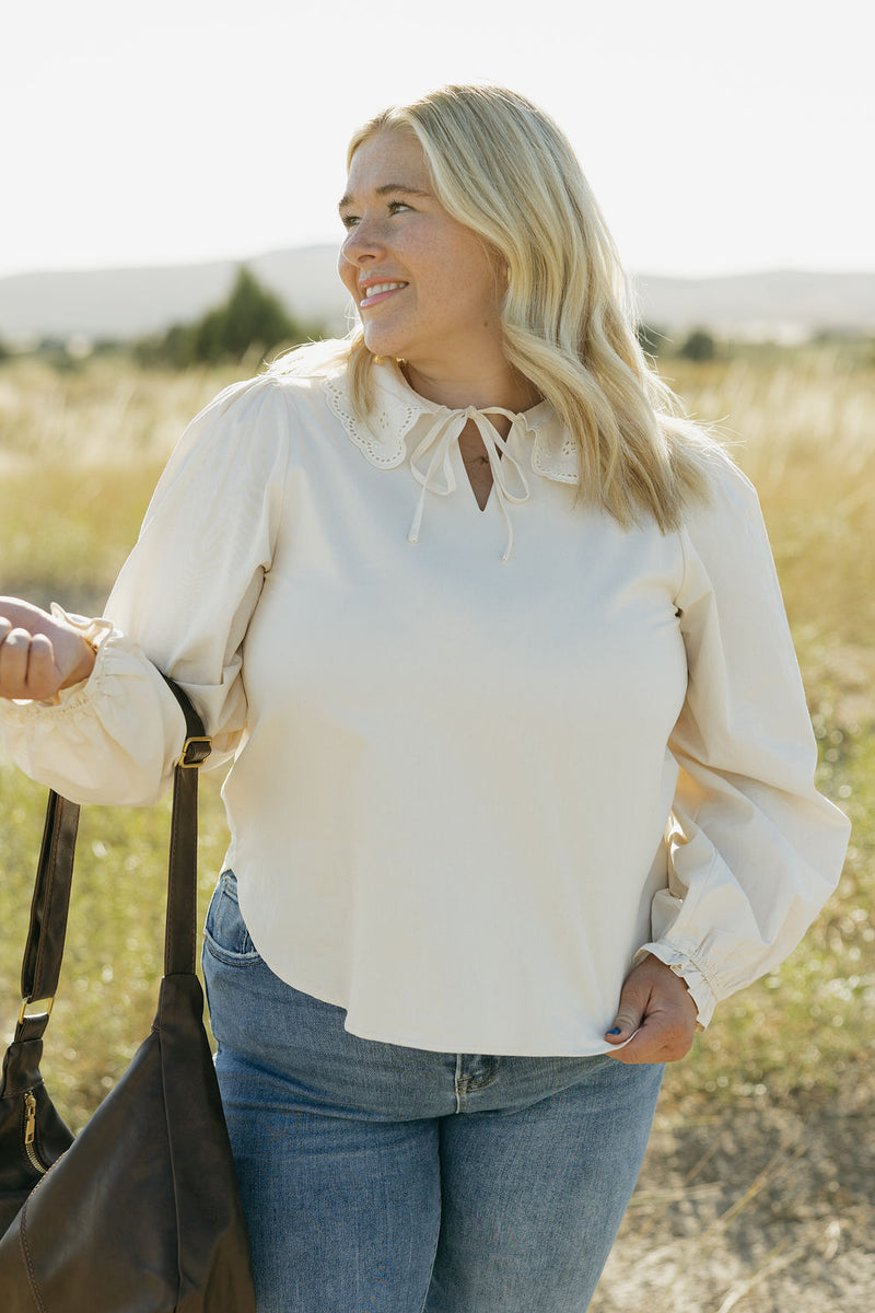 Lottie Top-Ivory – Love Olive Co