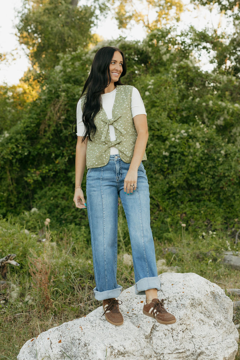 Juniper Vest-Sage – Love Olive Co