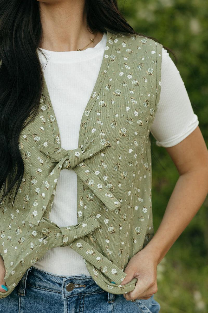 Juniper Vest-Sage – Love Olive Co