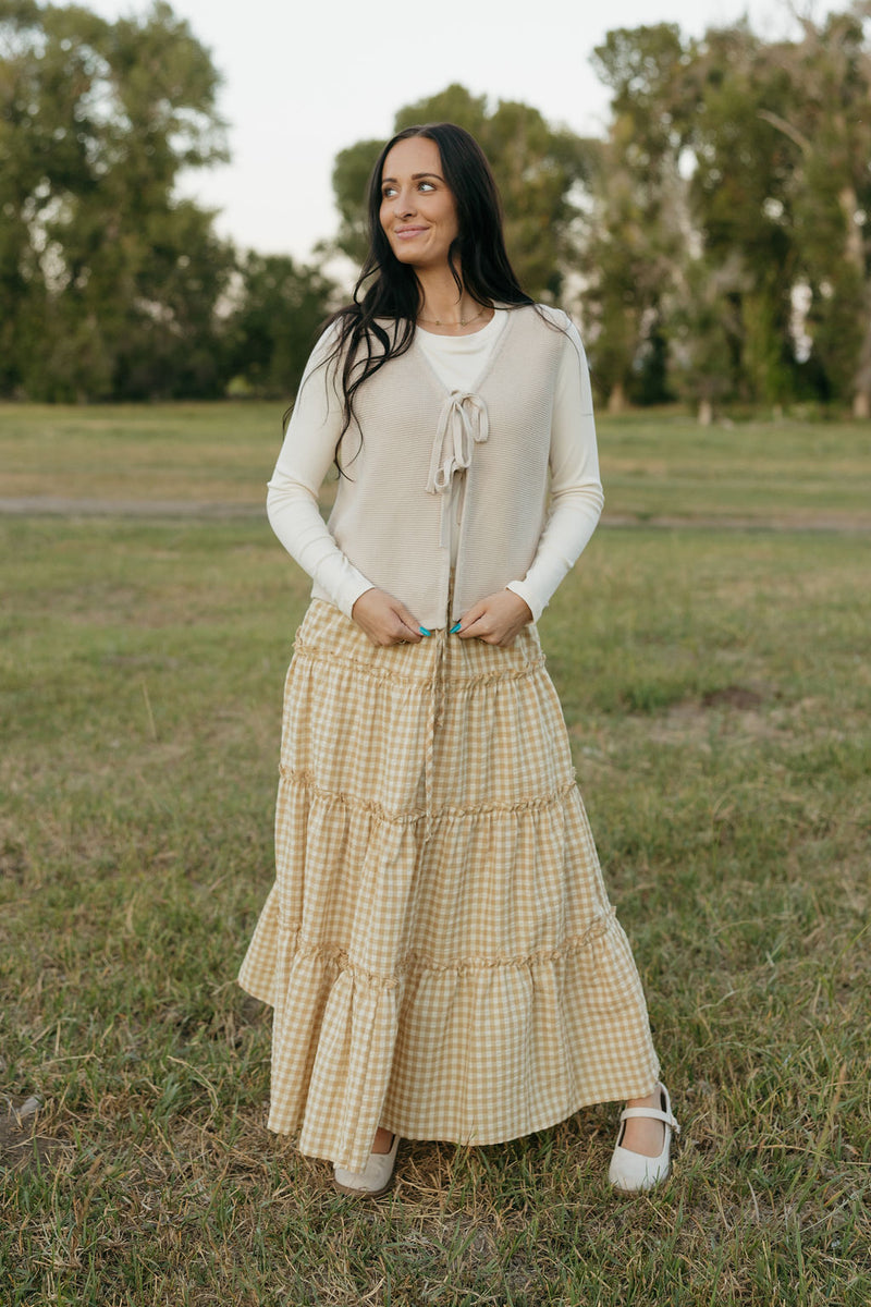 Lissa Vest-Sand – Love Olive Co