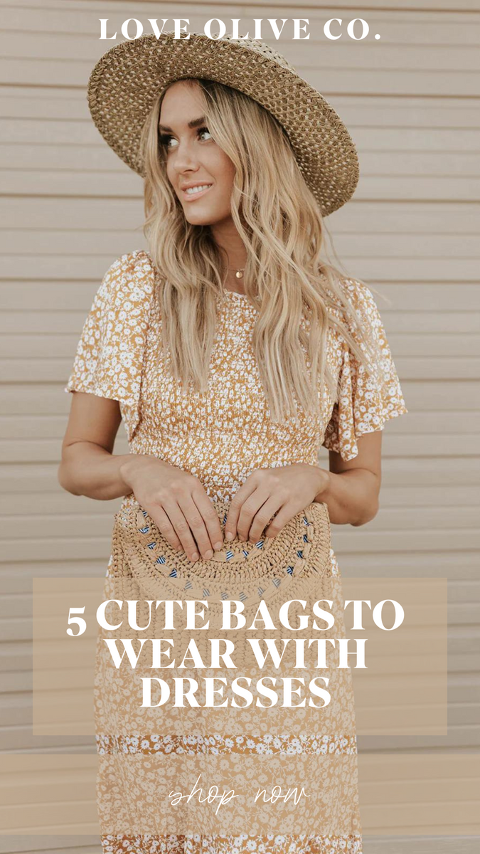5 Cute Bags To Wear With Dresses – Love Olive Co
