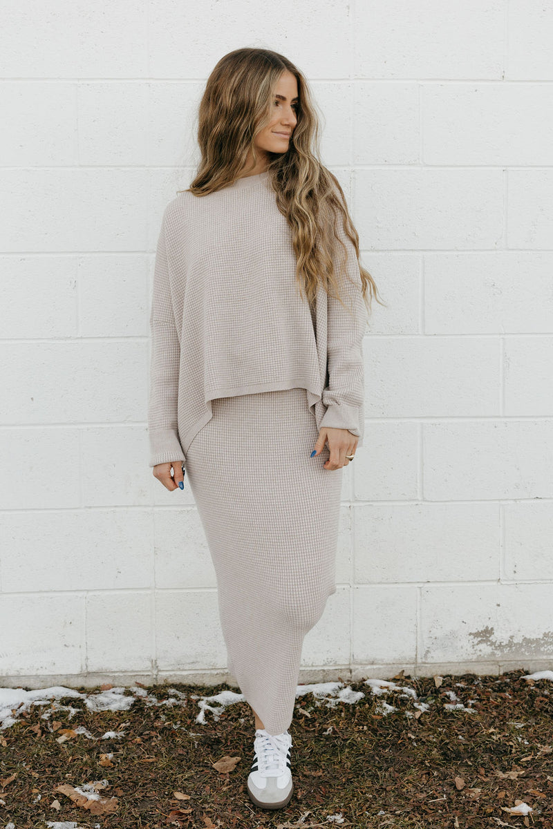 Kaydee Sweater-Stone – Love Olive Co