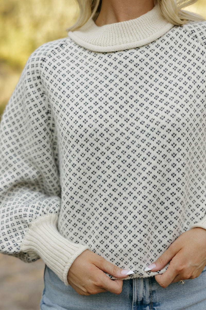 Mickie Sweater-Ivory – Love Olive Co