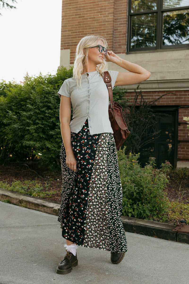 Nicole Top-Grey – Love Olive Co
