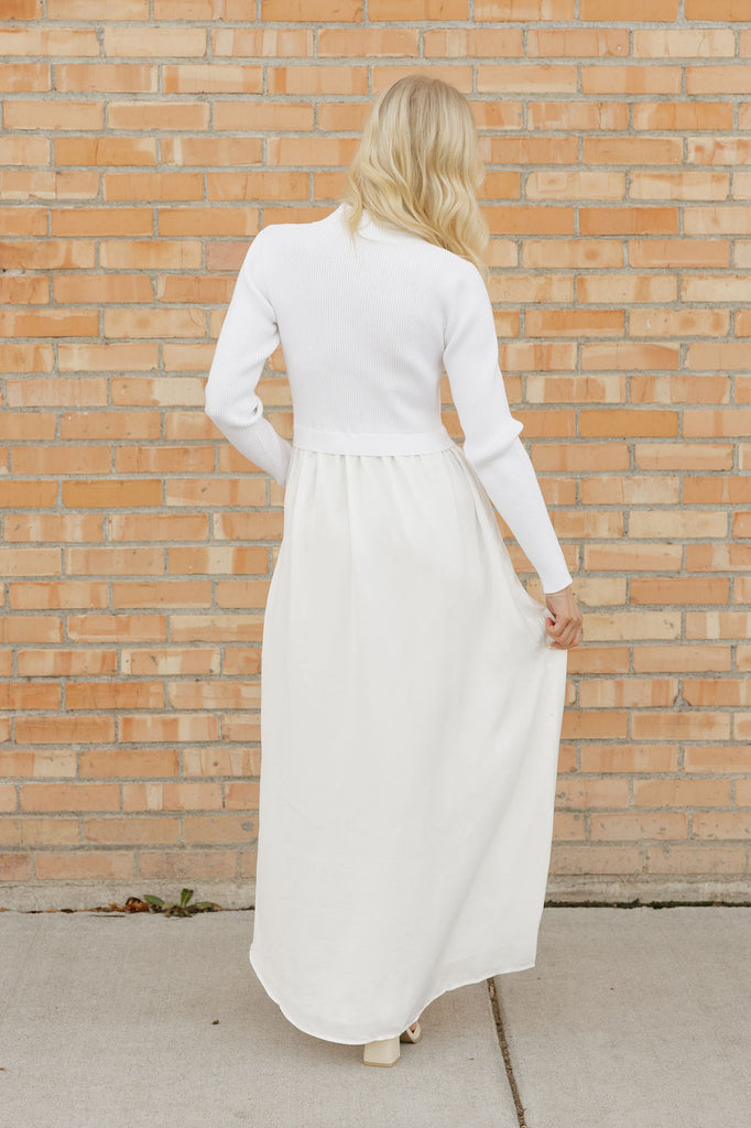 Diane Dress-Pure White – Love Olive Co