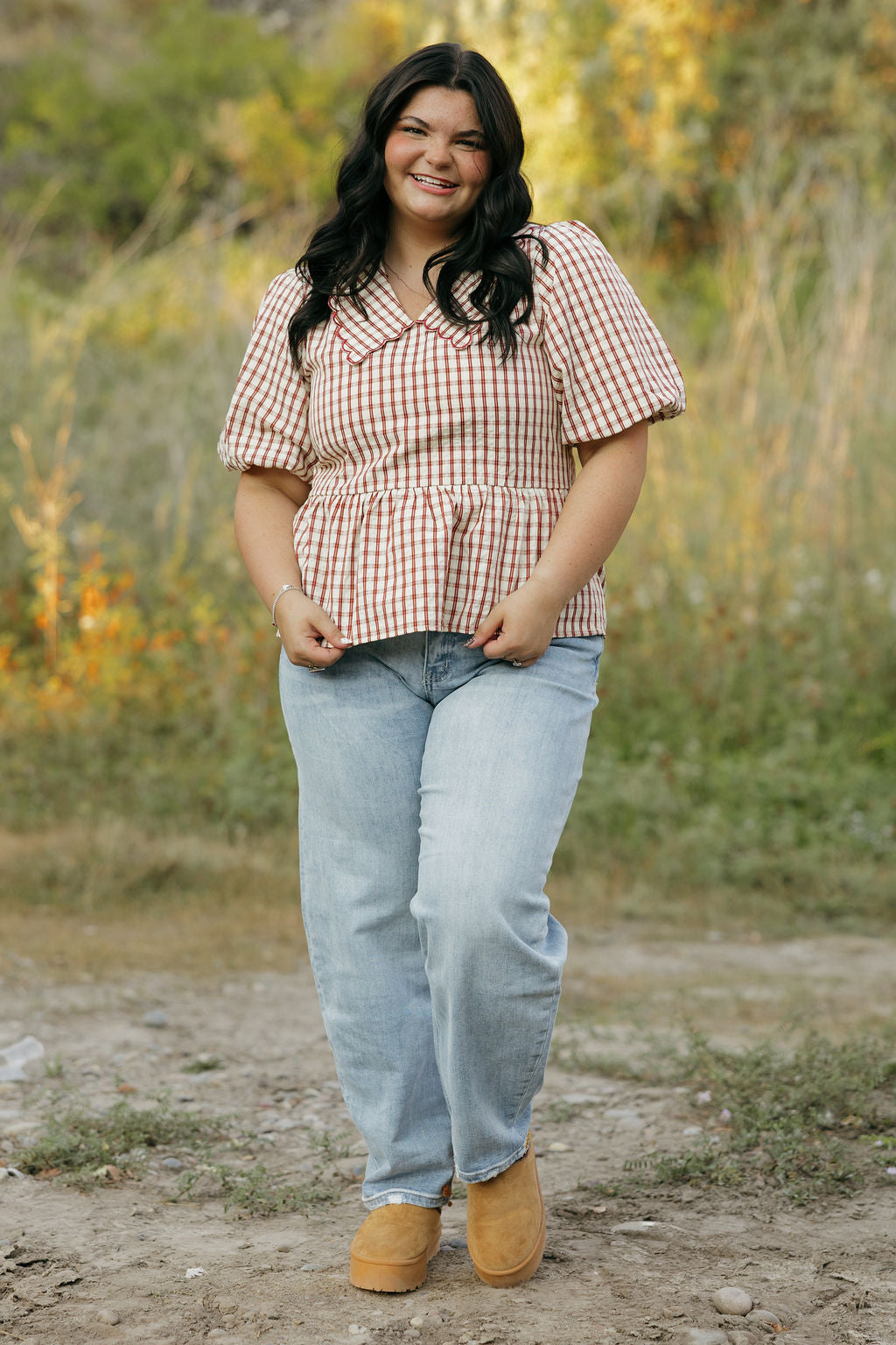 Jane Top-Rust – Love Olive Co